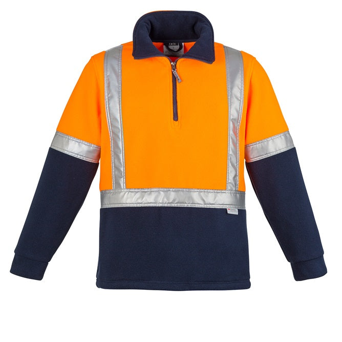 Syzmik ZT462 Mens HiVis Polar Fleece Jumper Shoulder Tape – At The ...