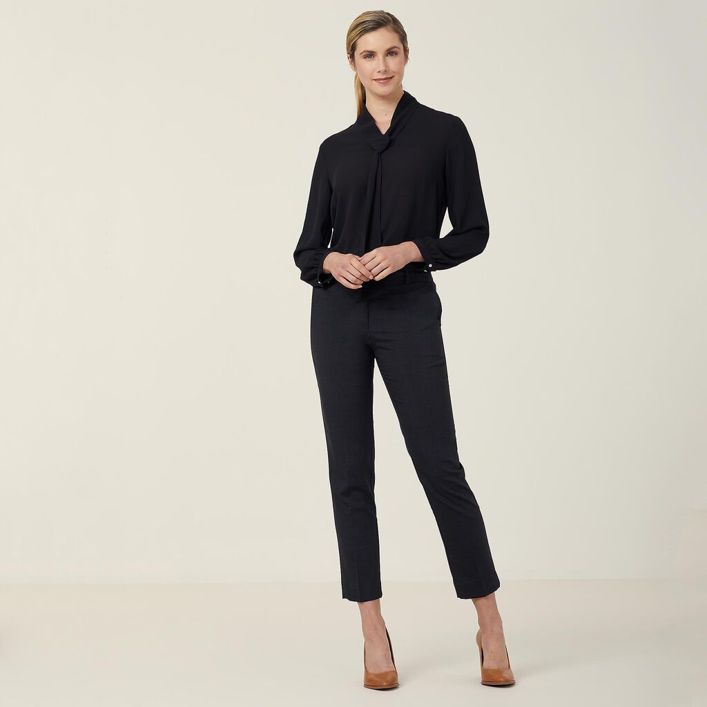 NNT CATUL2 Georgie Tie Neck Blouse – Coalface